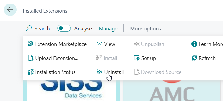 14. Update to new version of ACSISS Connect